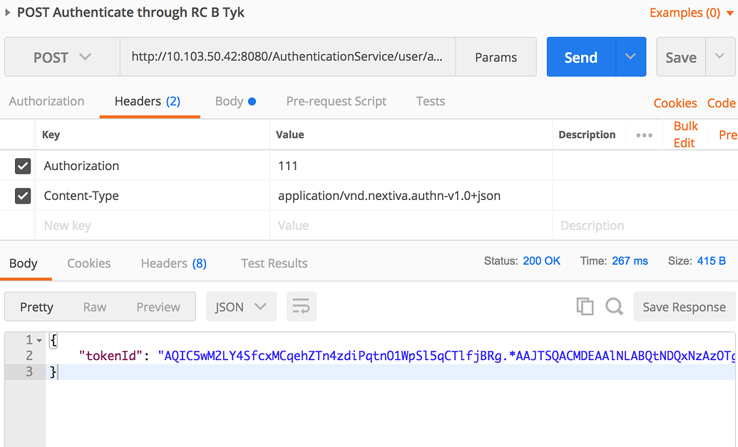 Authentication Token less than 4 characters - Support - Tyk API Management Community Forum