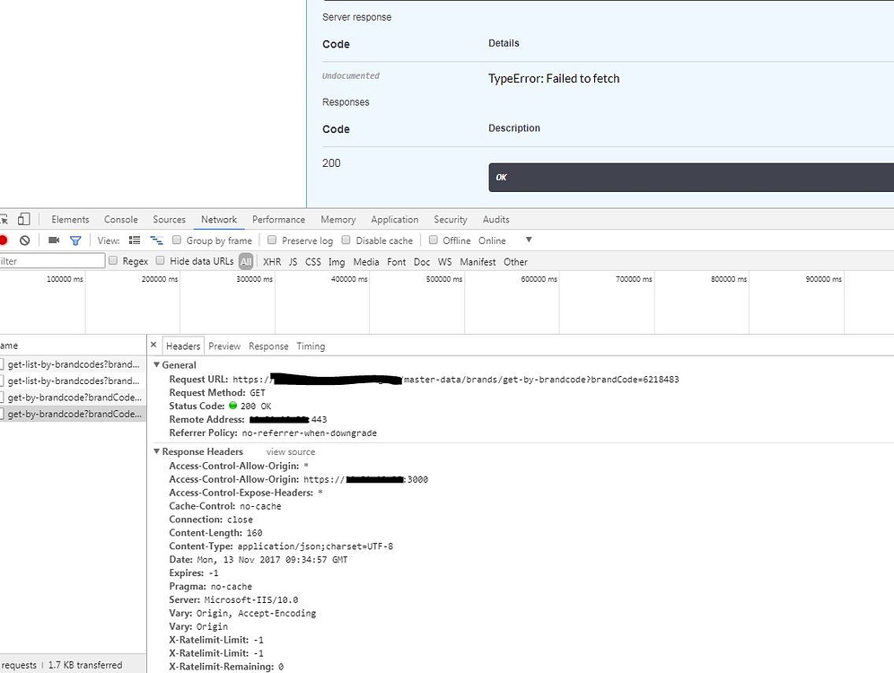 "TypeError: Failed to fetch" for valid response - Support - Tyk API ...