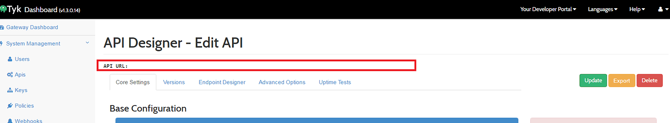 Trying to create my first API with the dashBoard - Installation and Deployment - Tyk API ...