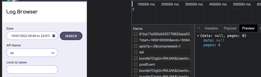 There is no data in Log Browser of Tyk Cloud - FAQ - Tyk API Management Community Forum