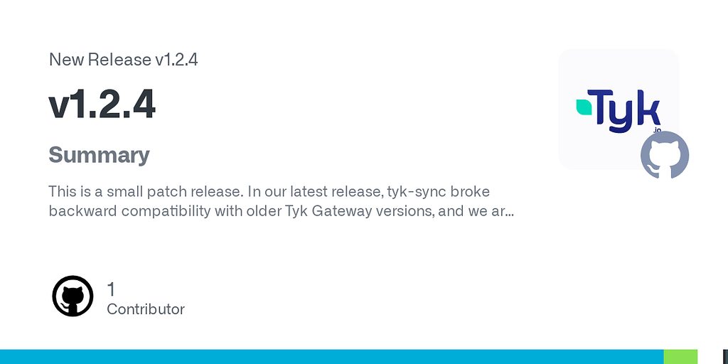 Tyk Sync V142 Release Product Release Tyk Api Management Community Forum